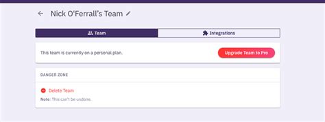 Move Integrations To The Sidebar · Issue 6556 · Parabolincparabol