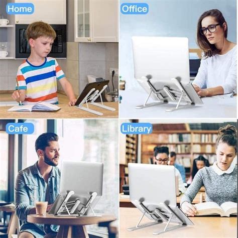 ستاند اللاب توب المعدن القابل للطي Dealoop