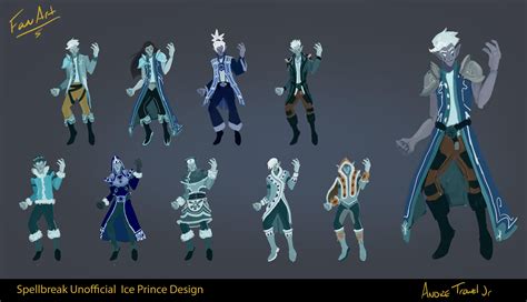 The Ice Breaker Prince Spellbreak Unofficial Fan Art R Conceptart