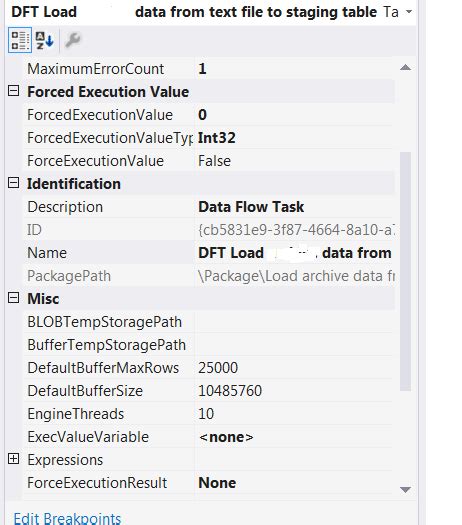 Performance How To Increase Data Flow Task To Handle More Than 50 Million Records In Ssis