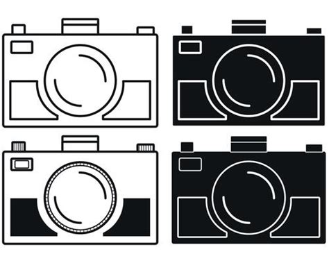 Camera Template Vector Art Icons And Graphics For Free Download