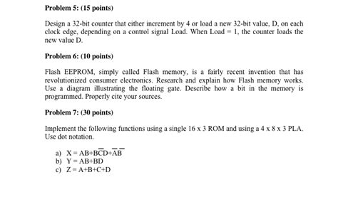 Design A Bit Counter That Either Increment By Or Chegg Com