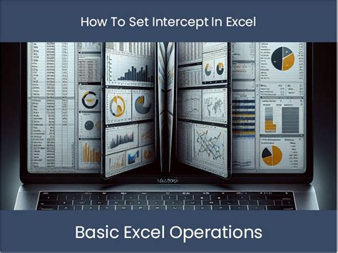 Excel Tutorial How To Set Intercept In Excel Excel