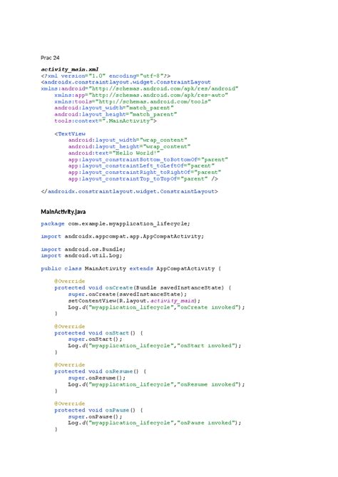 Program 24 Android Prac 24 Activitymain