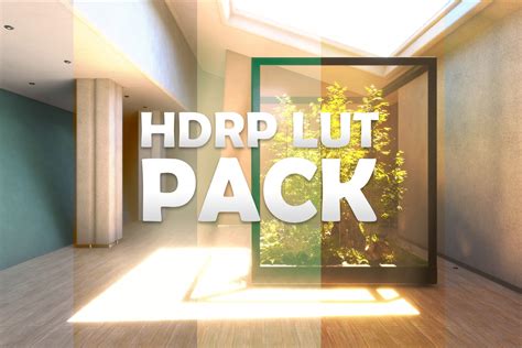 hdrp lut pack 全屏与镜头效果 unity asset store