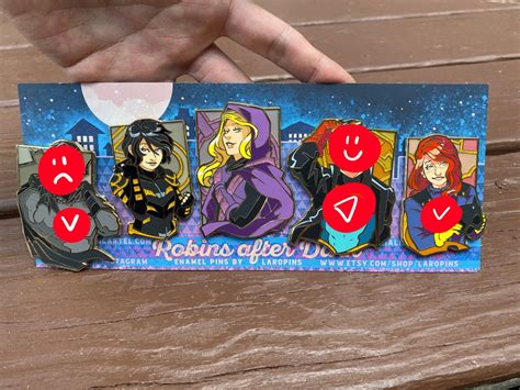 Nerdy Pretty People Enamel Pins Etsy