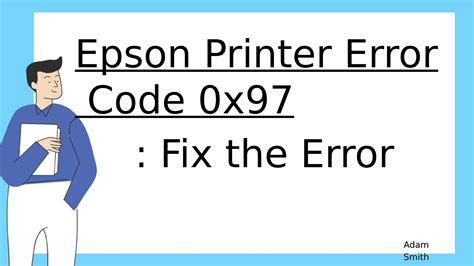 Epson Error Code X Better Guide To Solve Error By Epson Printer Offline Issuu