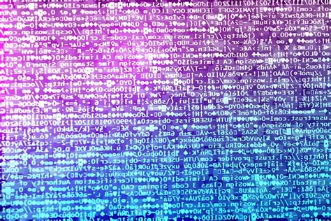 Diagonal Pink And Purple Hacker Code Background Custom Designed Textures ~ Creative Market