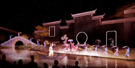 全国首个大型沉浸式光影体验秀夜书今生缘华丽上演 惊艳全场 尚品美视 全息投影行业资讯 四川尚品美视科技有限公司