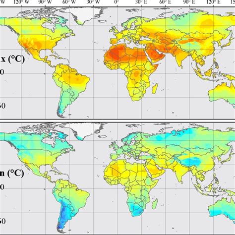 Spatial Pattern Of Estimated T A At The Global Scale On An Example Day