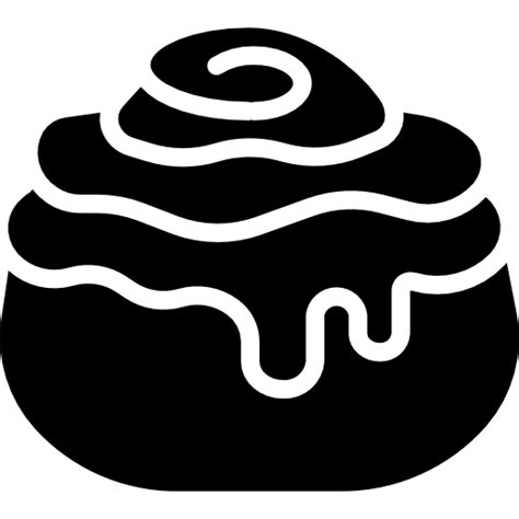Rollo De Canela Icono Gratis