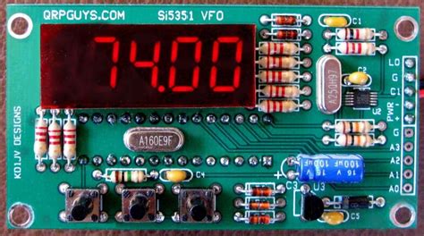Si5351a Ms5351m 160m 10m Vfo Kit Qrpguys