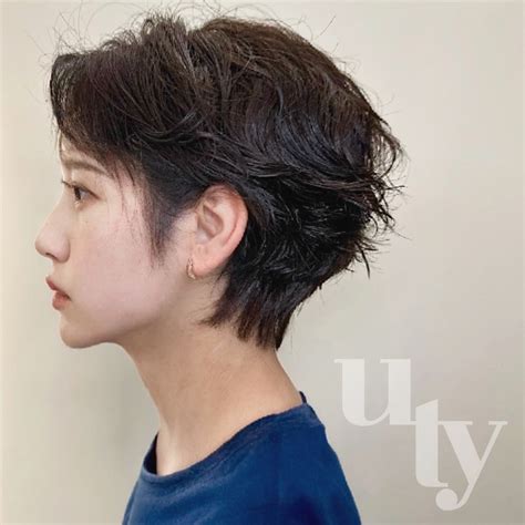 아현미용실 숏컷 여자숏컷 리프컷 성형컷 유니티헤어 도림👨‍🔬 On Instagram ☑️ 리프펌 ️고객의 이미지를 성형합니다 ️너무 짧지않게 기장감이 있으면서 볼륨
