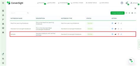 Custom Notebook — Conversight Documentation