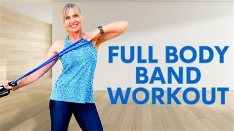 Travel Friendly Full Body Resistance Band Workout Beginner Friendly