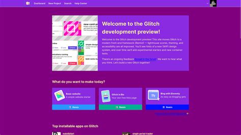 Glitch Preview Theme Userscript The Gallery Glitch Community Forum
