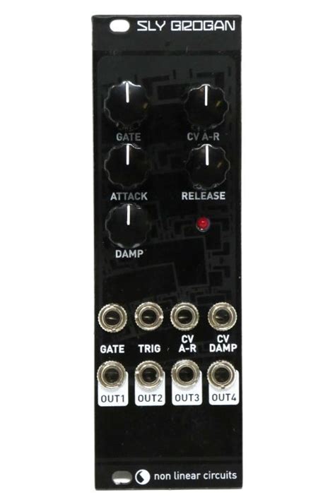 Sly Grogan Envelope Generator Nonlinear Circuits Modular Addict Synth Diy