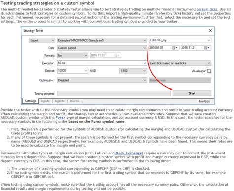 Creating And Testing Custom Symbols In Metatrader 5 Mql5 Articles