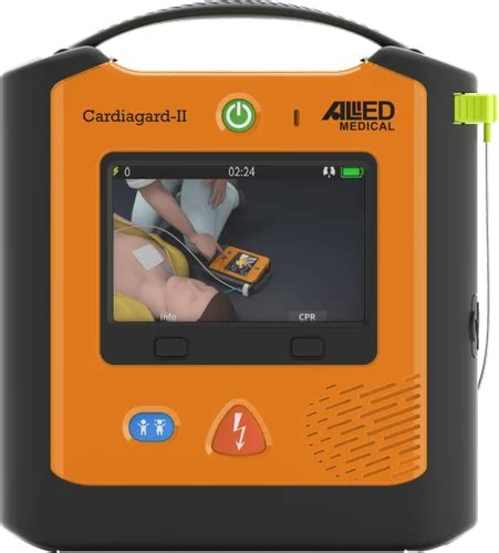 Allied Cardiagard II Automated External Defibrillator At Best Price In