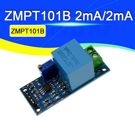 Zmpt101b Sensor Tegangan Output Ac Modul Transformator 43 Off