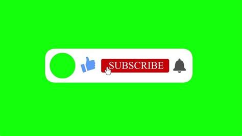 Youtube Subscribe Button Animation Stock Video Footage For Free Download