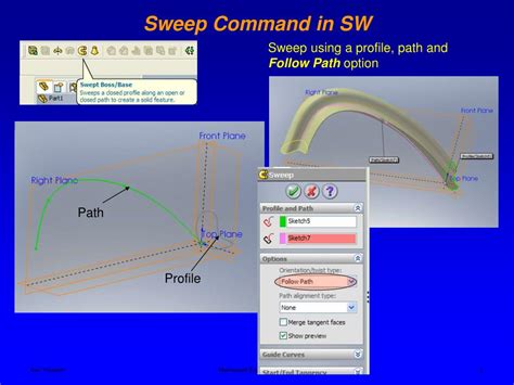 PPT Sweep Command In SW PowerPoint Presentation Free Download ID 4554984