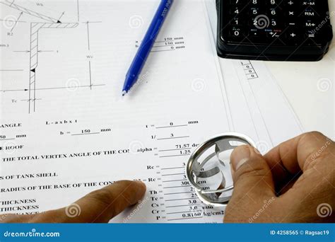 Design Calculation Stock Image Image Of Calculator Prints