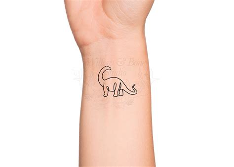 Share 80 Minimalist Dinosaur Tattoo Best Incdgdbentre