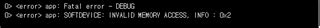 Softdevice Invalid Memory Access Info X Nordic Q A Nordic