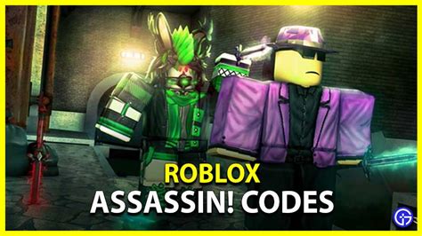 New Assassin Codes May 2021 Roblox Gamer Tweak