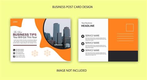 Premium Vector Post Card Design