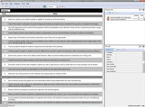 Production Readiness Review Template
