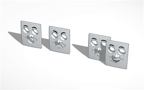 3d Design Faces Bertie Tinkercad