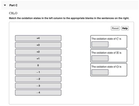 Solved Assign Oxidation Numbers To Each Element In The Chegg Com