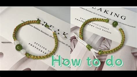 How To Make A Strand Braided Bracelet YouTube