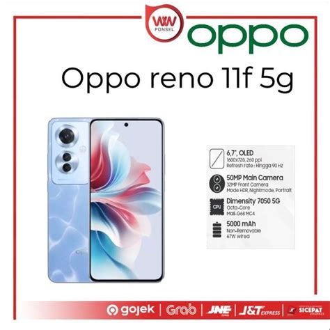 Jual Hp Oppo Reno F G Ram Gb Internal Gb Garansi Resmi Di Seller Wwponsel Hangtuah
