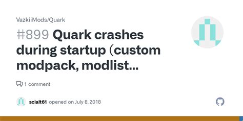 Quark Crashes During Startup Custom Modpack Modlist Included Issue Vazkiimods Quark