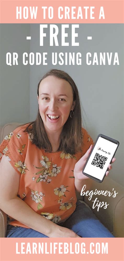 How To Create A FREE Custom QR Code In Canva The Learning Life