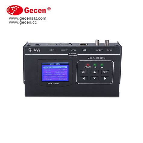 gecen dvb t to rf headend 1ch digital modulator hdmi to dvb t modulator and digital modulator