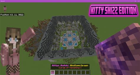 Instant Build Mini Game Spawn Minecraft Addon
