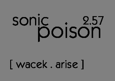CSDb Sonic Poison By Arise 1998 CSDb Sonic Poison By Arise 1998