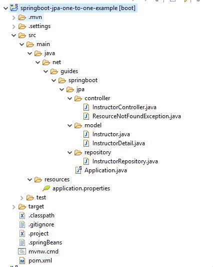 Spring Boot Jpa Hibernate One To One Mapping Example