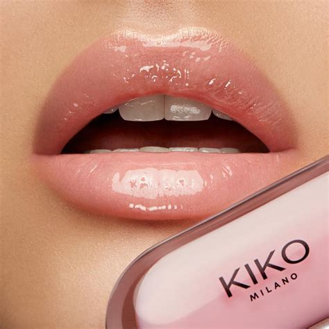 Бальзам блеск для губ Kiko Milano Lip Volume 01 Tutu Rose для увеличения обьема 6 5 мл