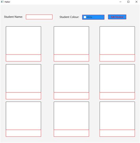 Java Javafx Seating Arrangement App Pick Random Seat That Hasnt