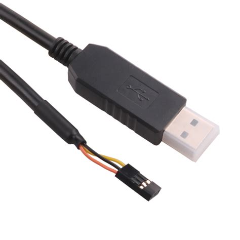 Usb To Ttl Serial Cable Ftdi 3 3v 5v 3p Dupont Header Connector 3 Pins 3v3 Uart Adapter