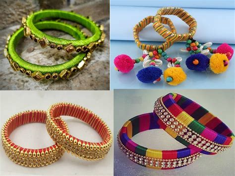 30 Modern Designs Of Thread Bangles For Women In 2023