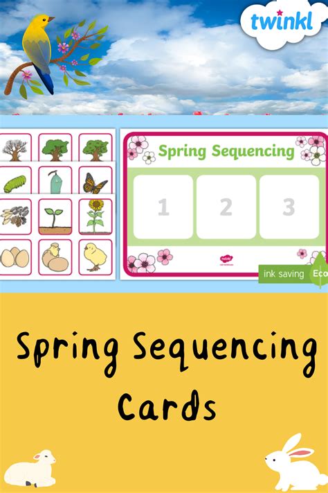 Spring Sequencing Cards Artofit
