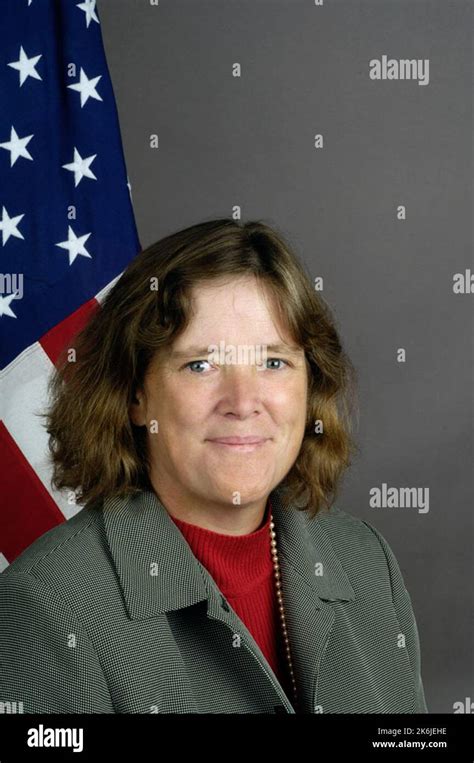 Official Portrait Of Mary Tracy Of The Bureau Of Administrations Operations Management Stock