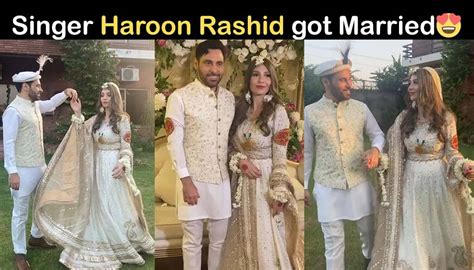 Singer Haroon Rashid Wedding Pics From Intimate Wedding Ceremony