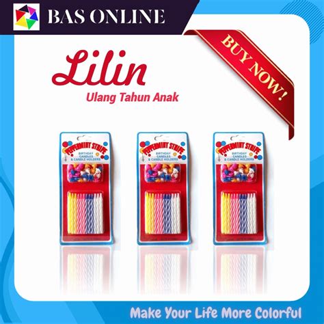 Jual Lilin Peppermint Lilin Pepermint Isi Lilin Ulang Tahun Lilin Ultah Lilin Ulir Tiup Lilin